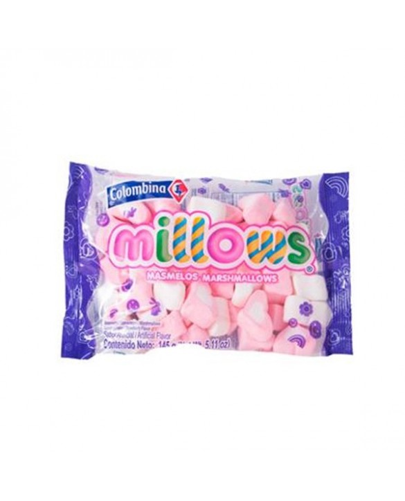 MASMELO CORAZONES X 145 GR